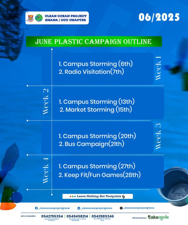 2025 June campaign Activities – Clean Ocean Project Ghana